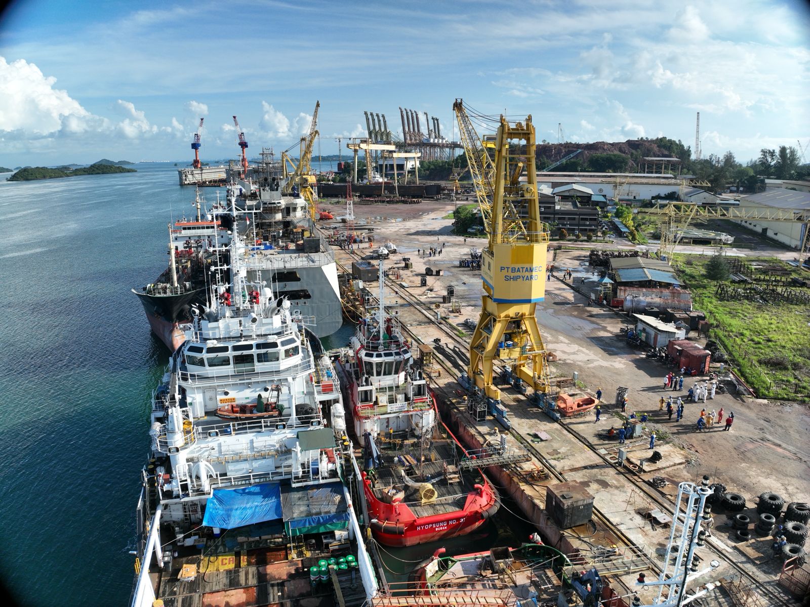 Batamec - Yard Facilities - Batamec Shipyard