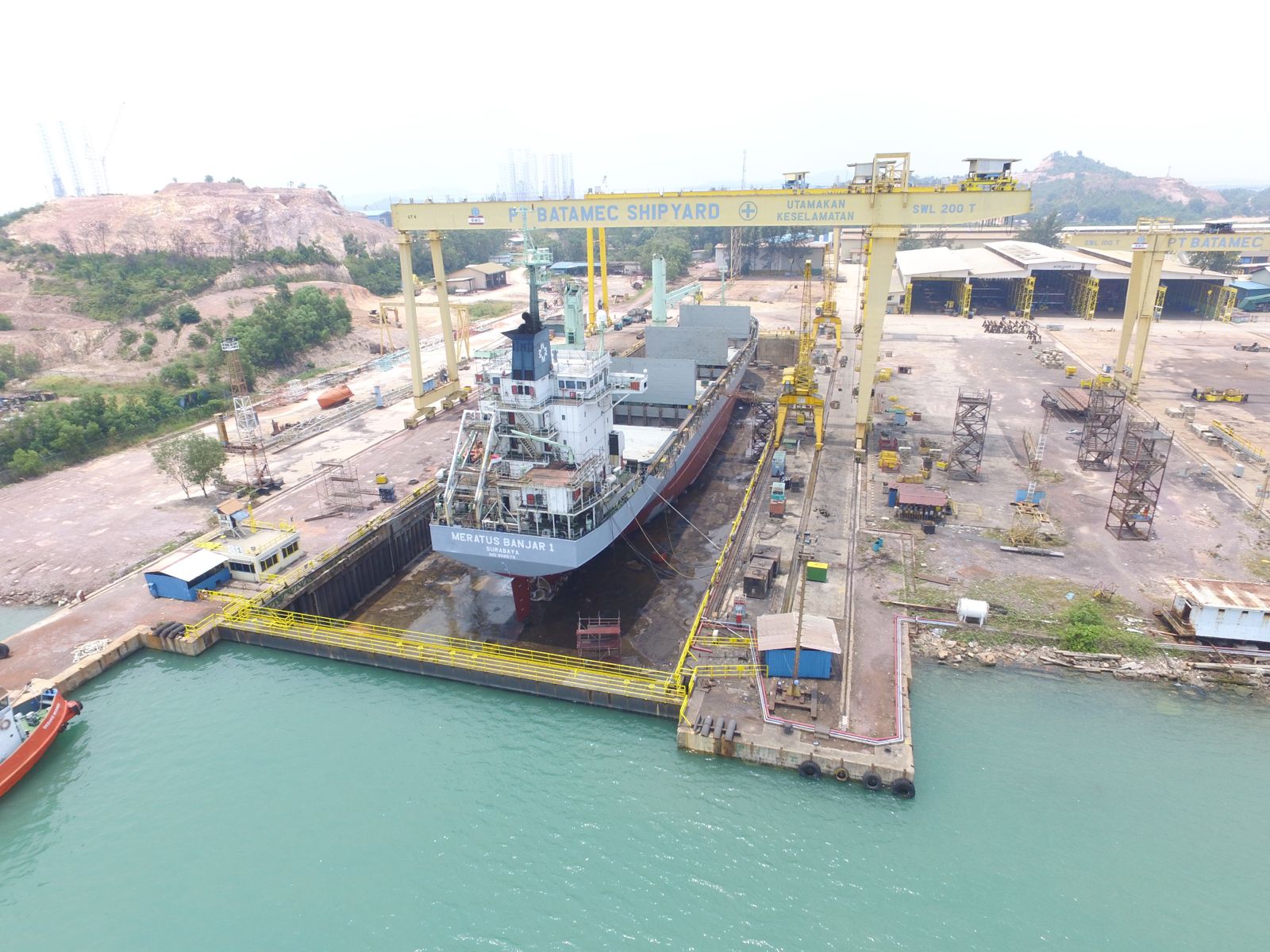 Batamec - Docking Service - Batamec Shipyard